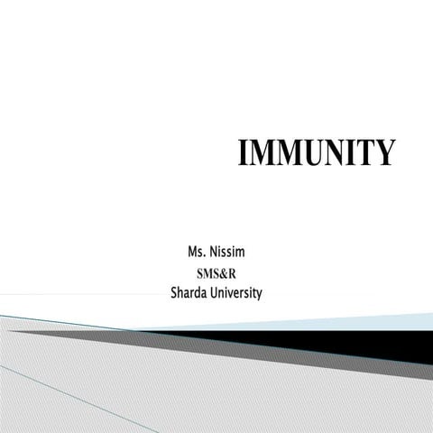 IMMUNITY | PPTX