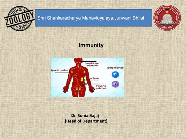 Types of immunity | PPTX