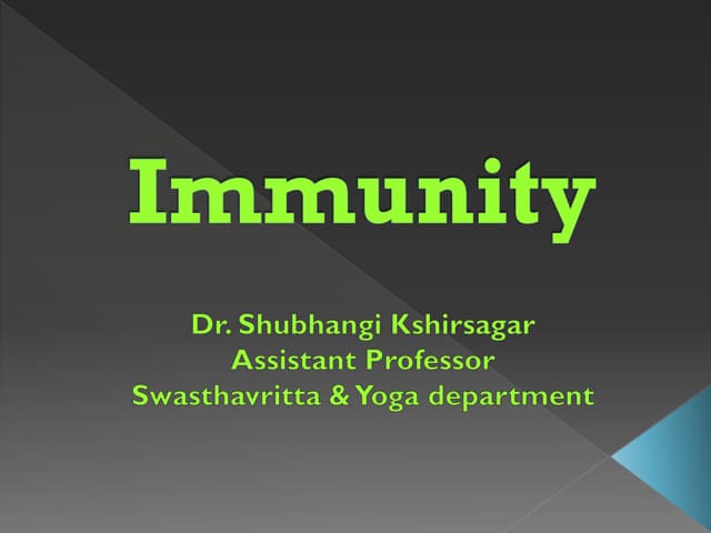 Types of immunity | PPTX