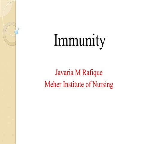 Specific and non Specific immune responses | PPTX