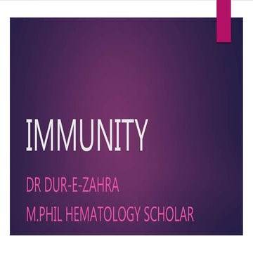 Immunity | PPT