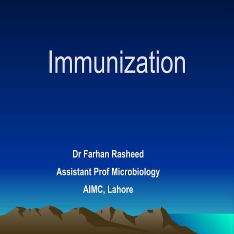 Immunization.ppt.bsn.generic.medical immunization | PPT
