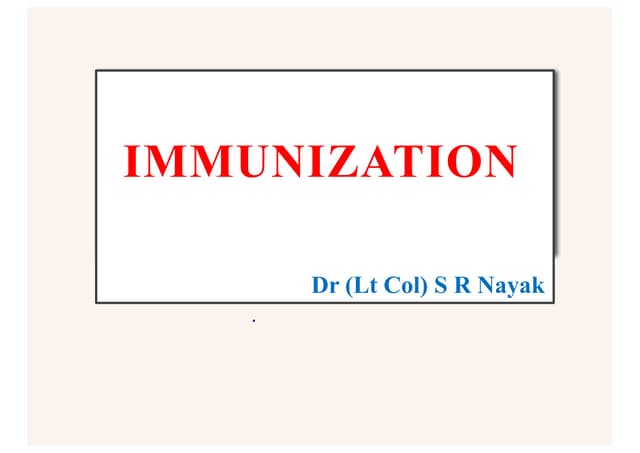 EXPANDED PROGRAM ON IMMUNIZATION | PPTX