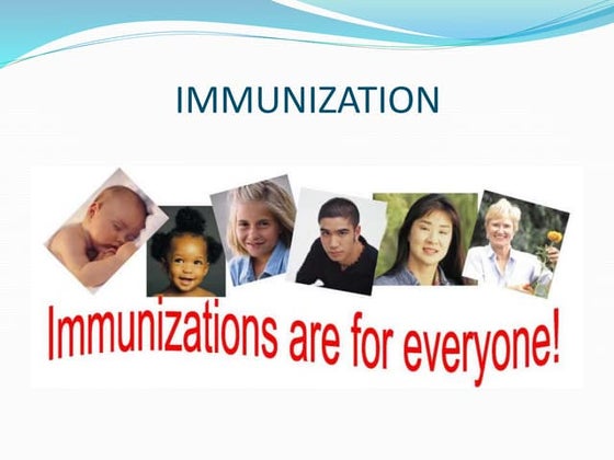 IMMUNIZATION extended program of immunization. Extended program of ...