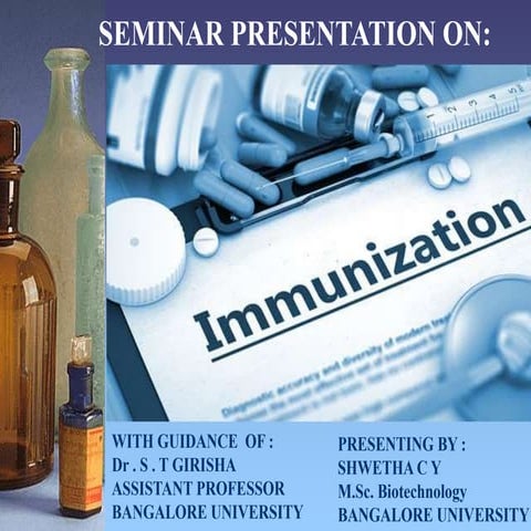 Immunization ppt | PPTX
