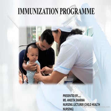 DOH National Immunization Program | PPTX