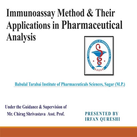 Immunoassay method and there application.pptx