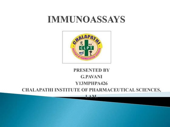 Immunoassay | PPT