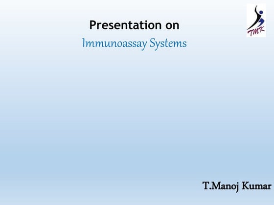 Immunoassay | PPT