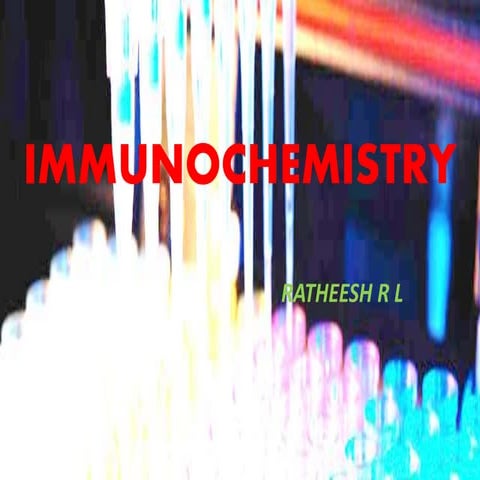 Immunochemistry | PPTX