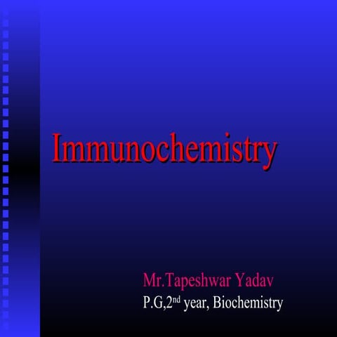 Immunochemistry for nursing. | PPT