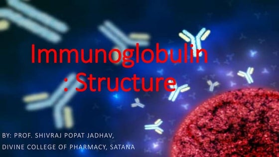 IMMUNOGLOBULINS | PPT