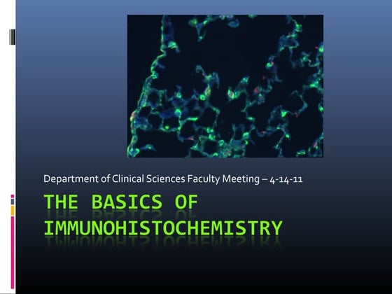 Immunocytochemistry Protocol | PPT