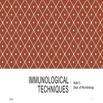 Double immunodiffusion technique | PPTX