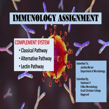 COMPLEMENT SYSTEM | PPT