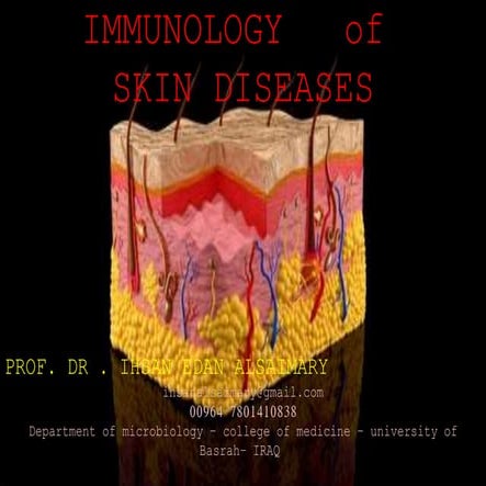 Immunology of skin diseases dr.ihsan alsaimary | PPTX