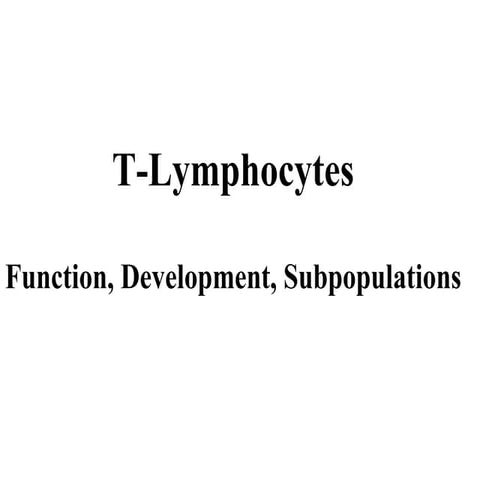 Immunology v t-ly | PPT