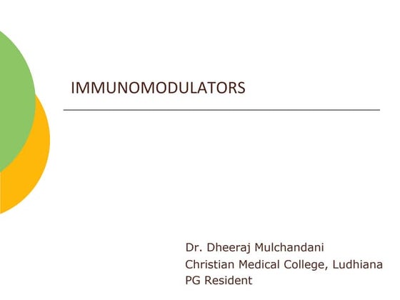 immunostimulants and immunosupprasants.pptx