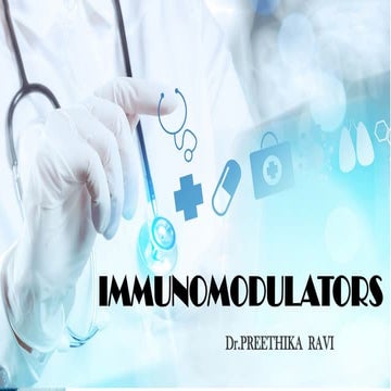 Immunomodulators | PPT