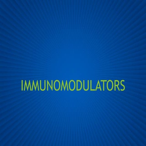 Immunomodulators presentation class.pptx
