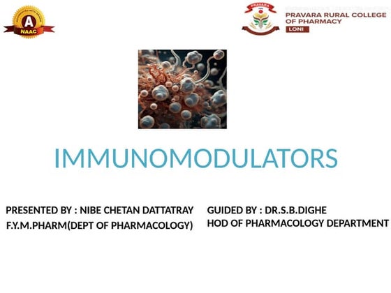 immunostimulants and immunosupprasants.pptx