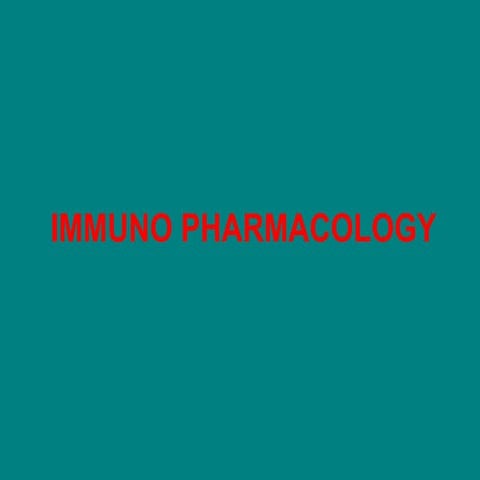 Immunomodulators | PPT