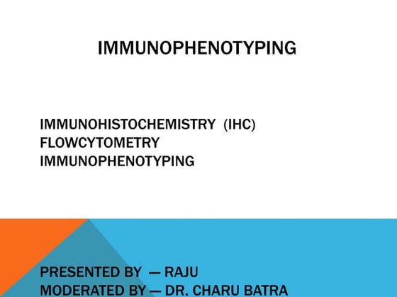 immunohistochemistry | PPTX | Chemistry | Science