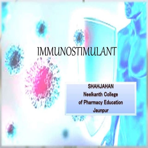 Immunostimulant | PPTX