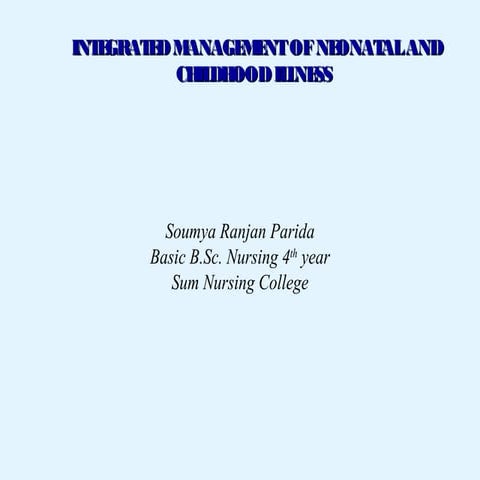 Imci answer key | DOCX