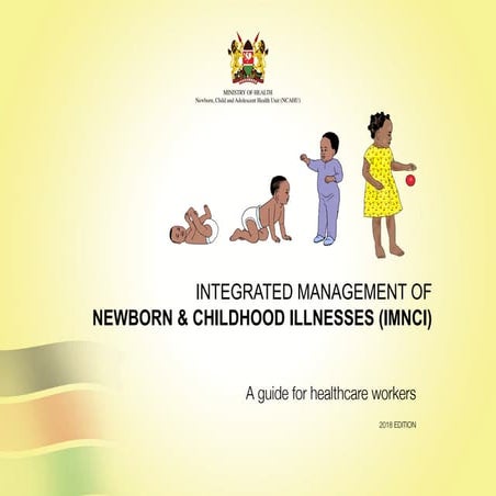 IMNCI_BOOKLET.pdf for children related diseases allover easterafrica | PDF