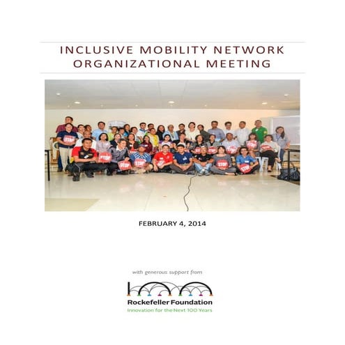 Inclusive mobility project brief | PDF