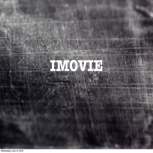 Imovie | PDF