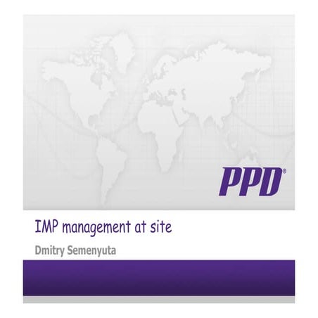 Imp management at site (UA) | PDF