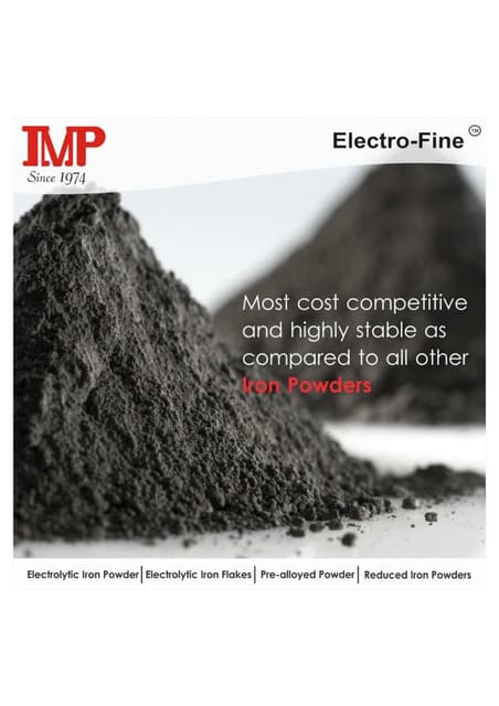 high purity electrolytic iron powder | PDF