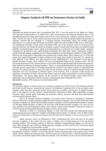 Indian insurance industry overview & market development analysis | PPTX ...