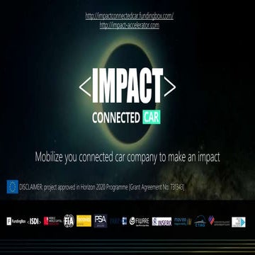 IMPACT Connected Car | PPT