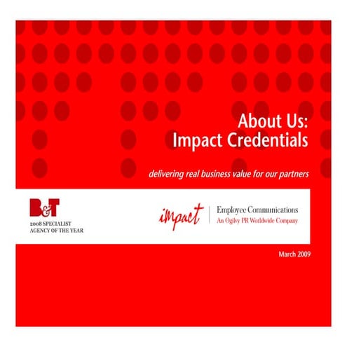 Impact Credentials Final | PDF