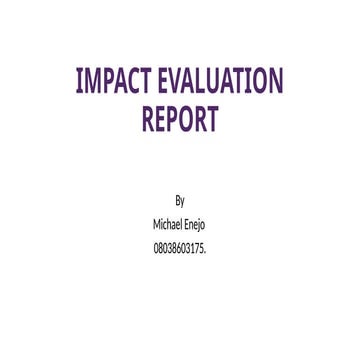 impact evaluation report Presentation.pptx