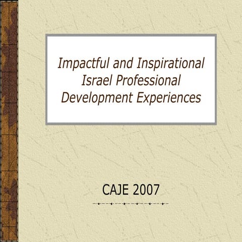 Engaging Teens In Activism And Tikkun Olam | PPT