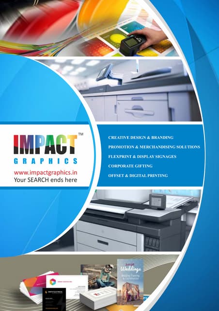 Impact Graphics presentations