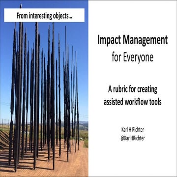 Impact Management for Everyone | PDF