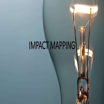 Impact Mapping | PPT