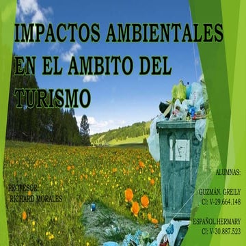 IMPACTO AMBIENTAL EN EL AMBITO TURISTICO .pptx
