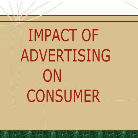 Role of Advertising in Economic Development of India | PPTX