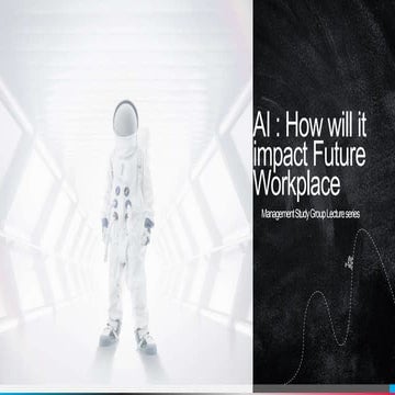 Impact of ai on workplace | PPTX