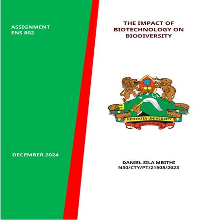 Impact of biotechnology on biodiversity.docx