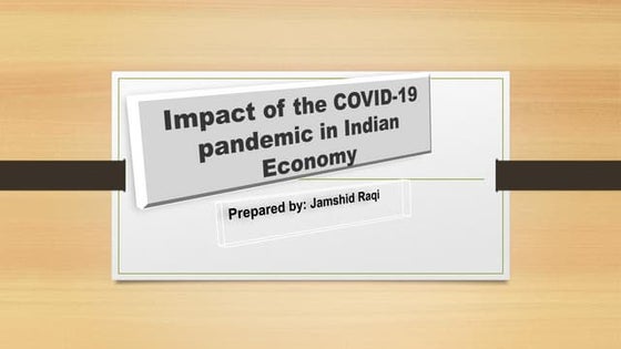 covid impact on indian economy.pptx