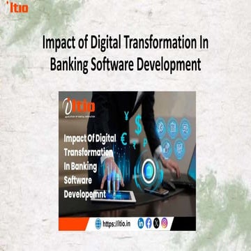 Impact of Digital Transformation In Banking Software Development | PPTX ...