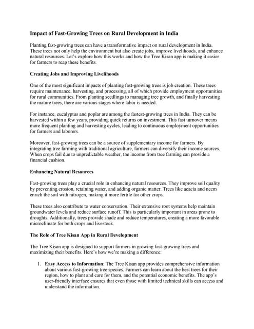 Revival of Indigenous Swadeshi Bamboo: Sustainable Solutions for India’s Rural Economy and ...