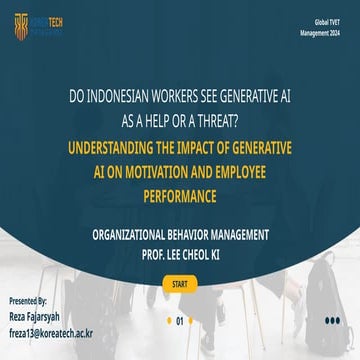 Impact of GenAi on Motivation and Employee Performance.pptx